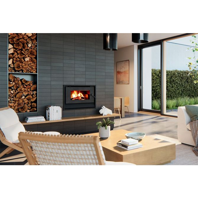 Blaze B520 inbuilt - Wood Heaters Melbourne